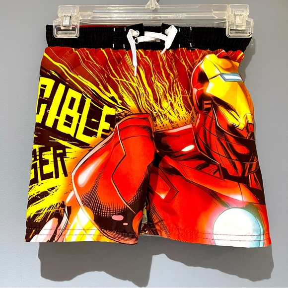 Marvel | Swim | Marvel Avengers Swim Trunks Boys Size 45 | Poshmark